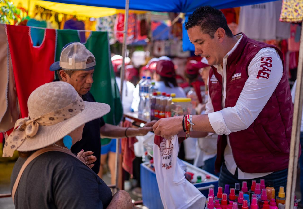 “Gastando suela” así inicia campaña Israel Mosqueda – Nuevo Milenio